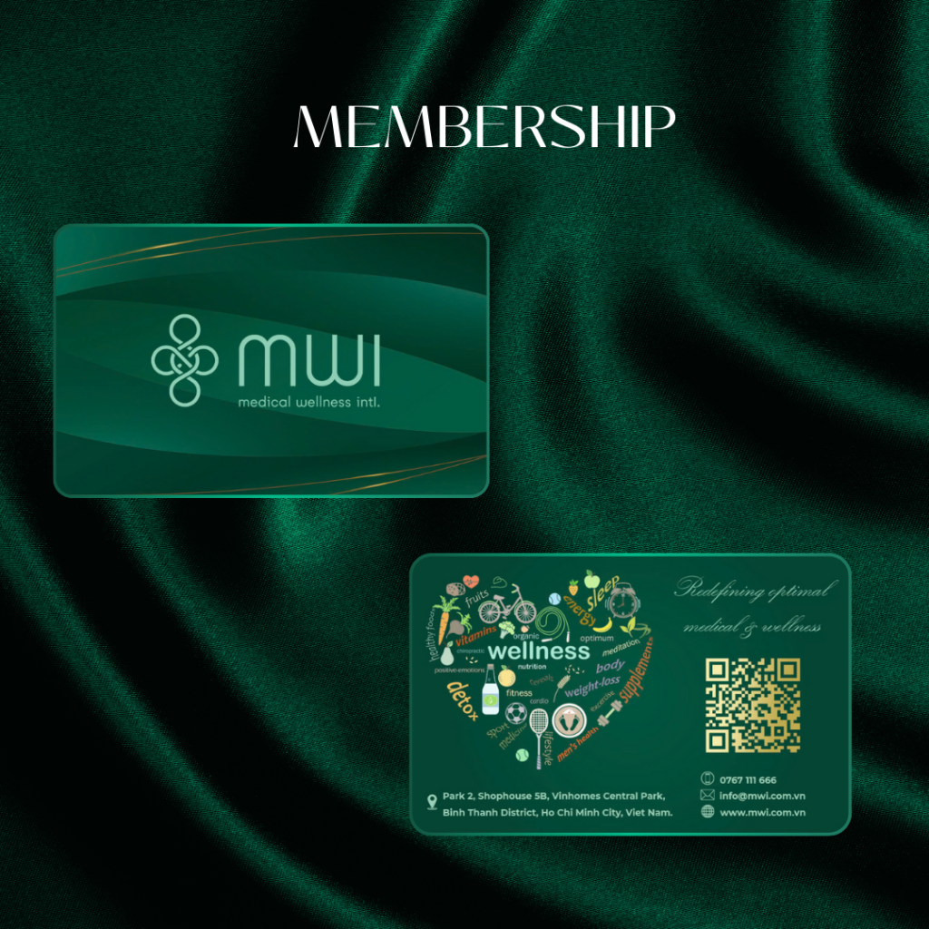MWI Đặc Quyền Membership tận hưởng ưu đãi cao cấp - MWI - Medical Wellness International